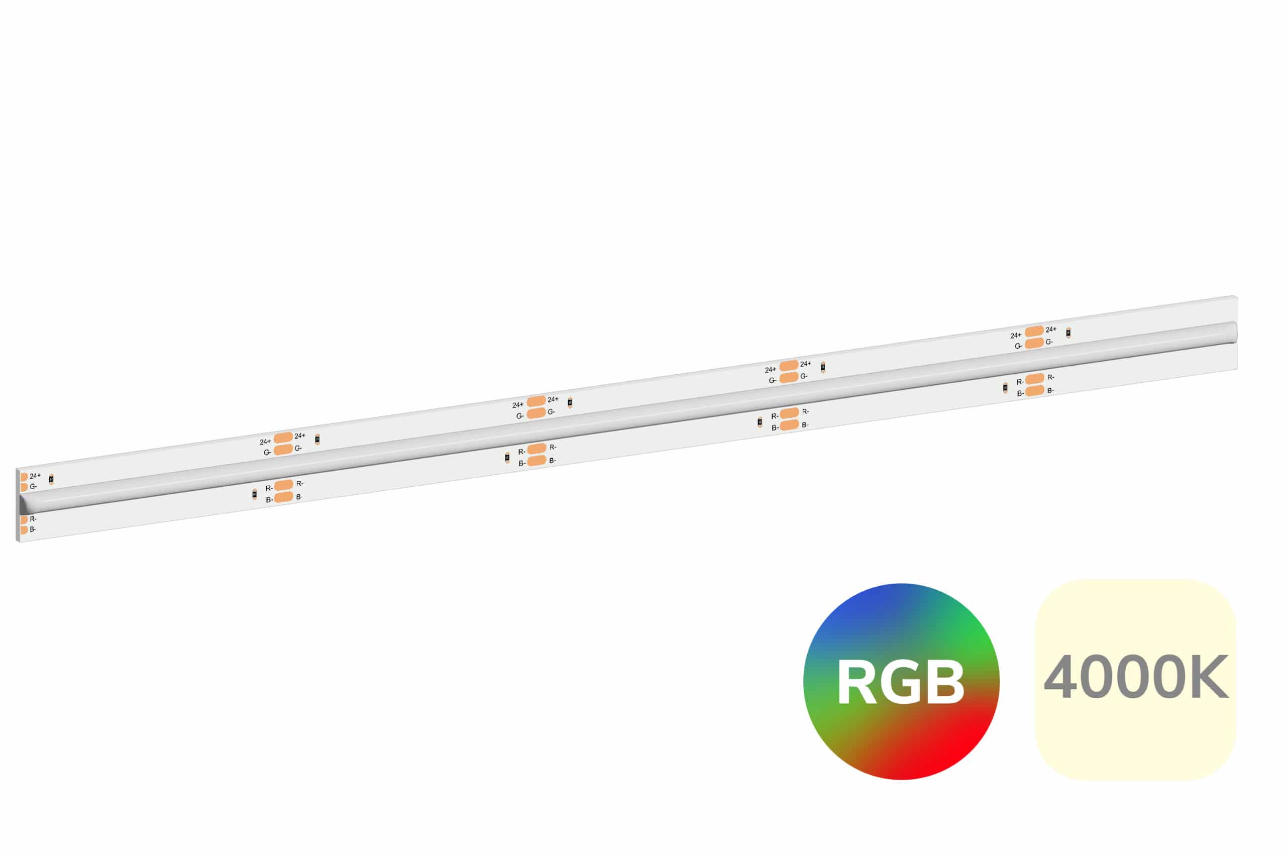 LINEA 16W RGB+W4000K - Vanda Lighting